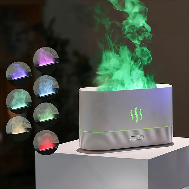 查看[Portable Simulated Flame Air Aroma Diffuser, 7 Flame Color Noiseless ...
