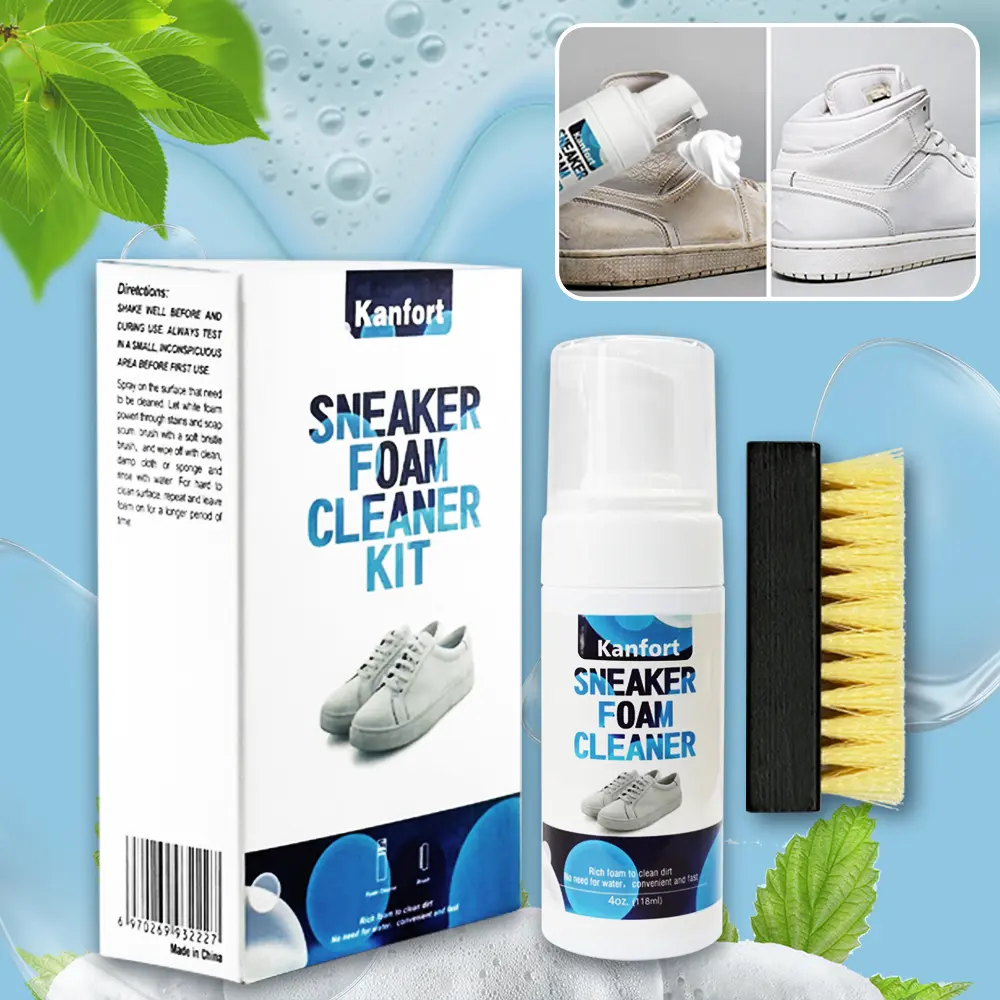 Multi-Function Foam Cleaner for White Shoes - Deep Cleaning & Fast ...
