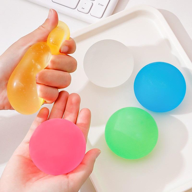 查看[Decompression Ball Inbow Flour Balls Stress Ball Stress Relief ...