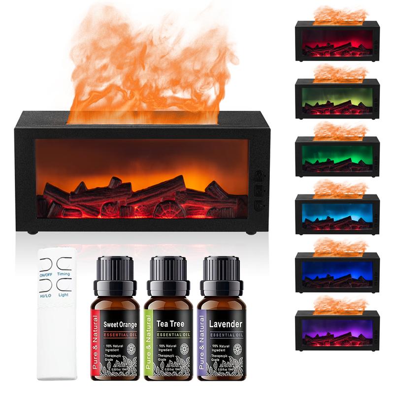 查看[Upgraded Fireplace Flame Air Humidifier & Aroma Diffuser with ...