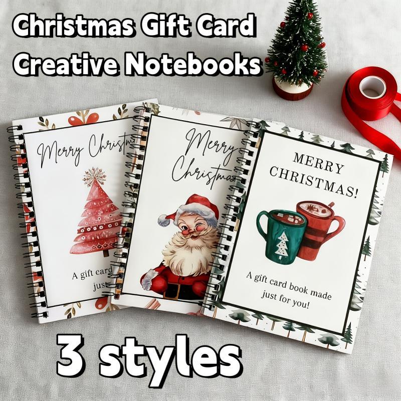 查看[Christmas Creative Gift Card Book Notebook Journal, Contains ...