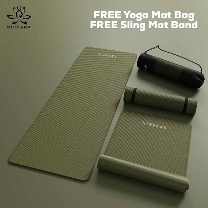 Nirvana Yoga Mat Play Mat 10mm Matras Olahraga | TikTok Shop Sales ...