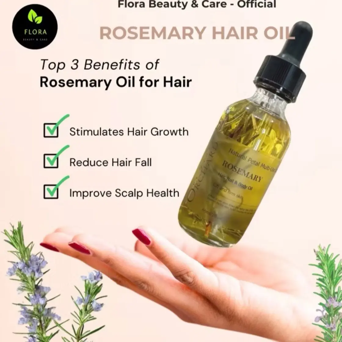 Minyak Rambut FLORA ROSEMARY untuk rambut gugur, p TikTok爆款商品分析 - GMV ...