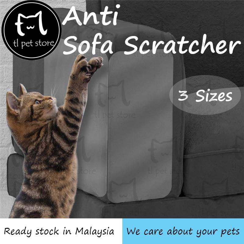 Pelekat Sofa Anti Cakar Kucing Anti Sofa Scratcher Cat Scratch Guard ...