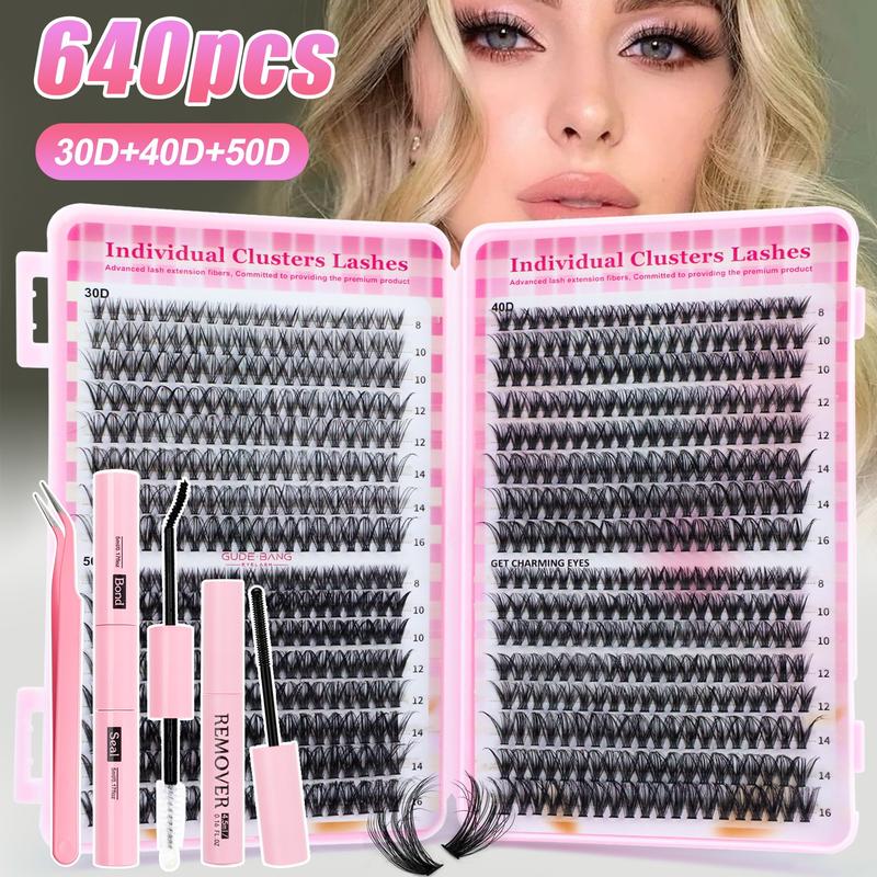 查看[High Capacity False Eyelash Extensions Kit, D Curl Fluffy Design ...