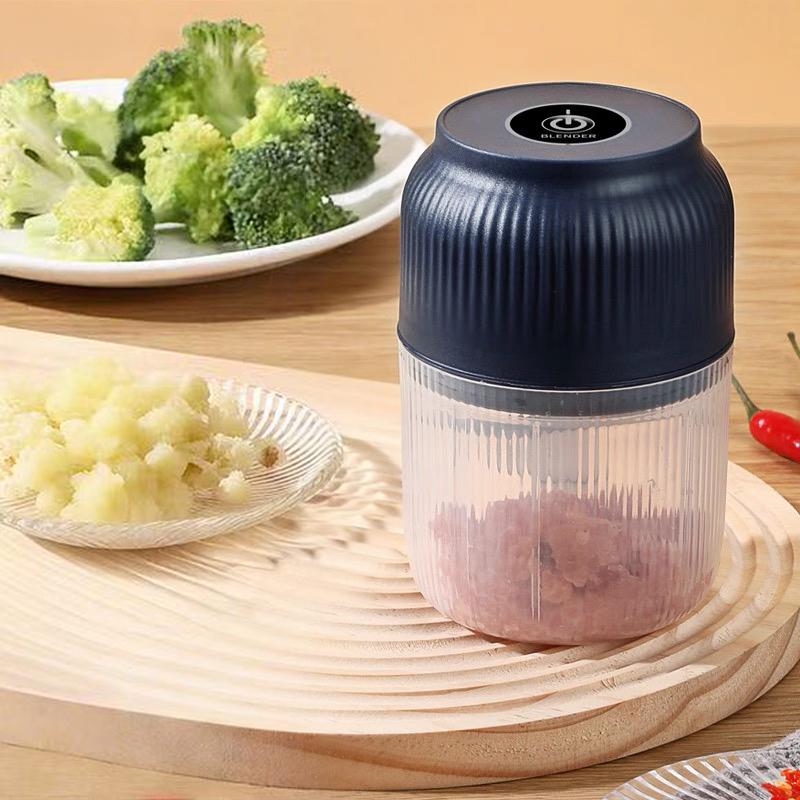查看[Electric Garlic Chopper, 4 Sharp Blades，Portable Veggie Chopper ...