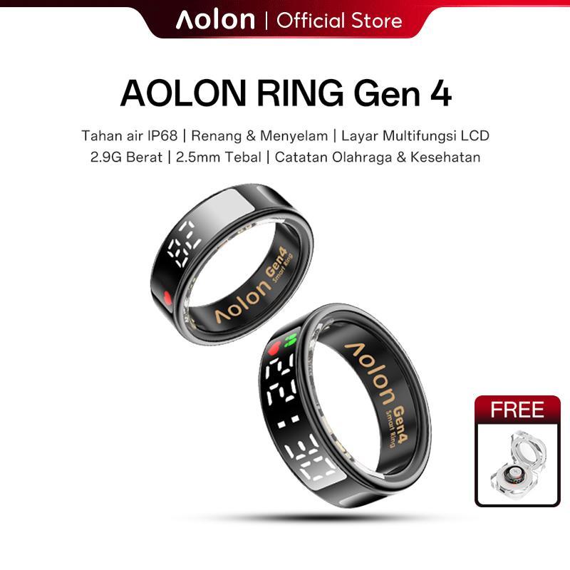 查看[Aolon Ring Gen5 Smart ring Jam Tangan Heart Rate & Blood Oxygen ...
