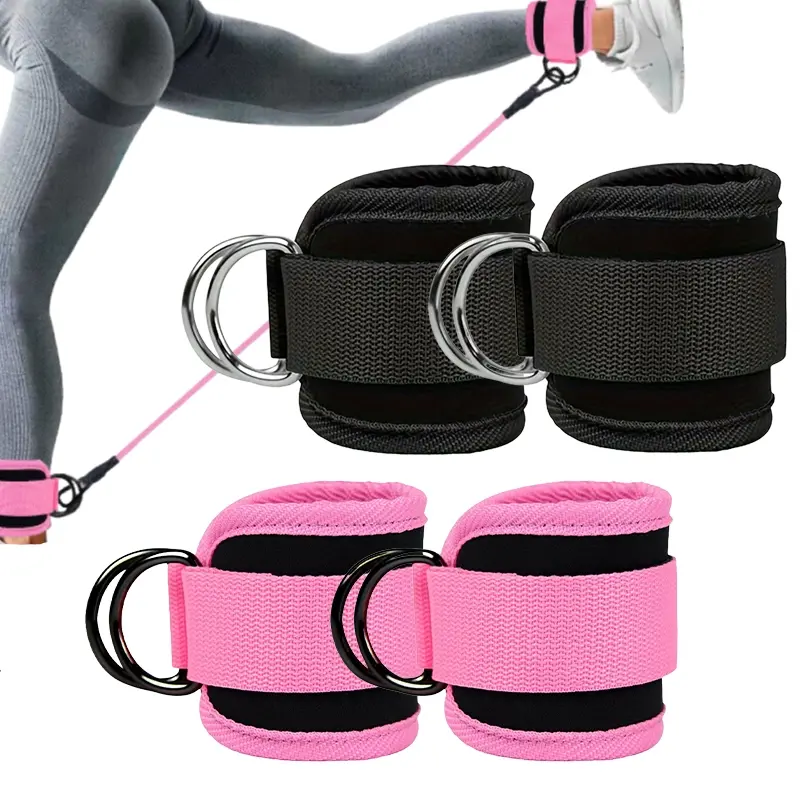 查看[2pcs gym ankle straps, leg and hip strength training straps, sports ...