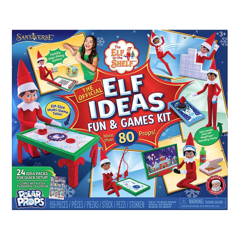 查看[Elf on the Shelf Official Elf Ideas Fun & Games Kit – 80+ Easy Elf ...