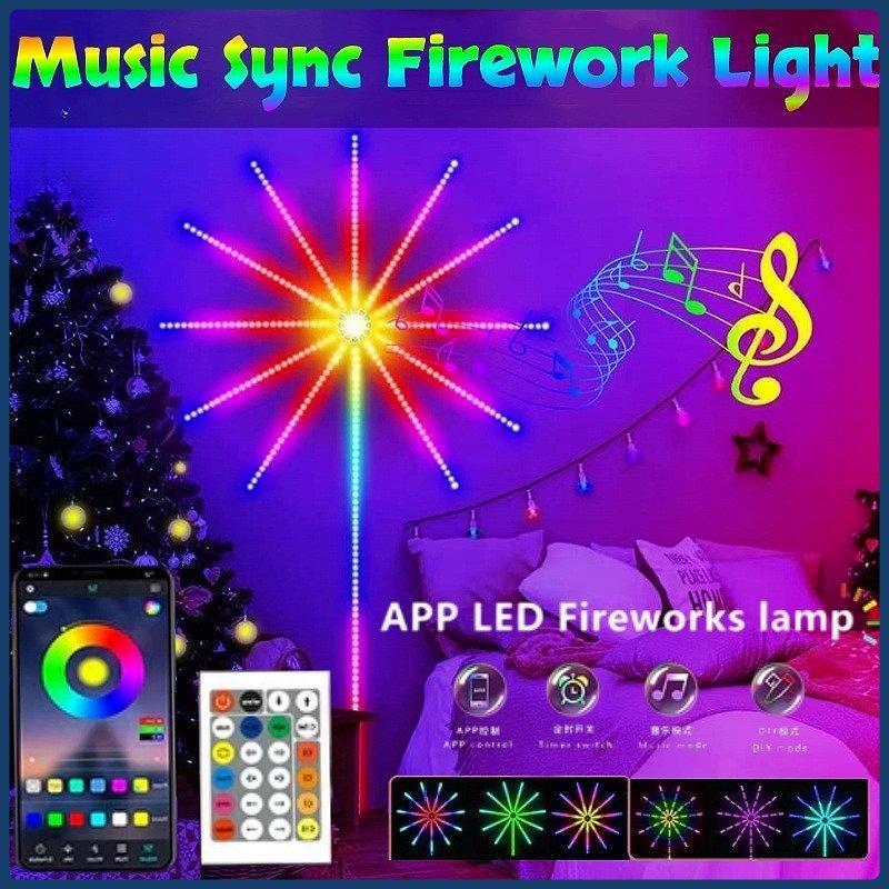 查看[【NEW】Smart Fireworks LED 5V Strip Light Music Sync Firework Lights ...