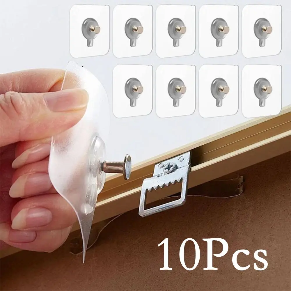 Wall Mounted Hook (10pcs), Punch-free Wall Picture TikTok爆款商品分析 - GMV ...
