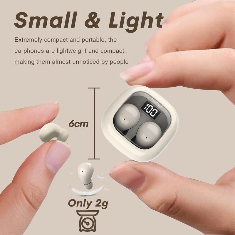 查看[MSHUKCOE Mini Invisible Earbuds Wireless Micro Tiny Smallest ...