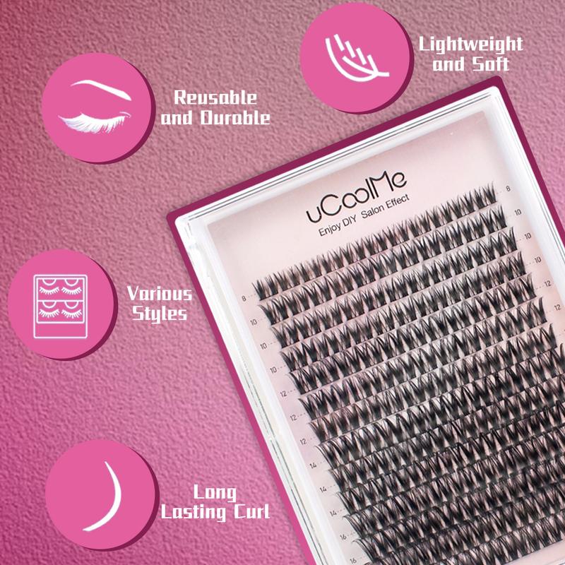 查看[uCoolMe Flora DIY Lash Extension Kit Clusters Individual Lashes Kit ...