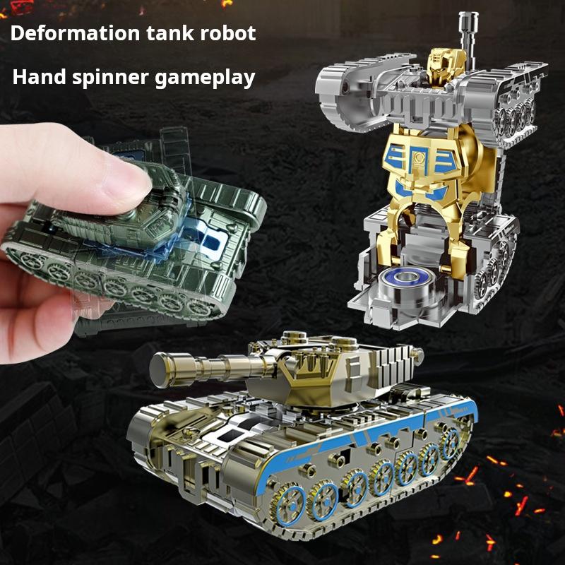 2-in-1 Transforming Tank Robot Fidget Spinner｜Deco TikTok爆款商品分析 - GMV ...