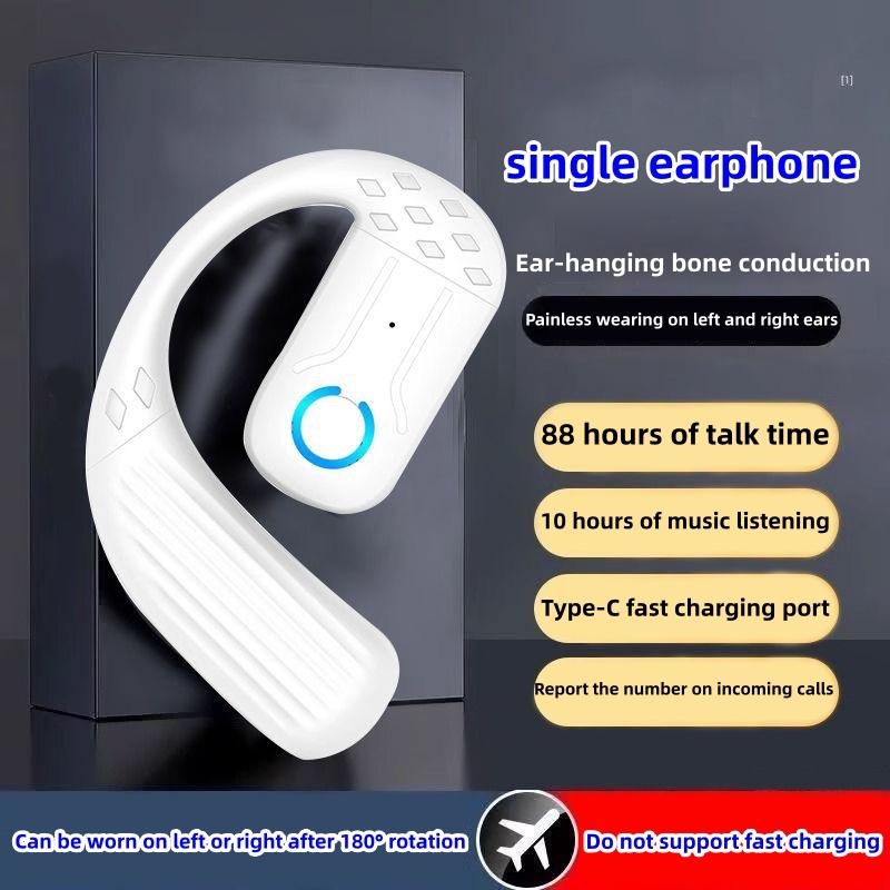 Fon Kepala Wayarles Bluetooth 5.4, B01, Atas Telinga, OWS, Bunyi Bes ...