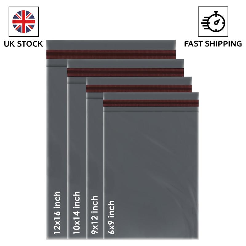 查看[100 Mixed Mailing Poly Postal Self Seal Bags 4 Sizes, Bags for ...