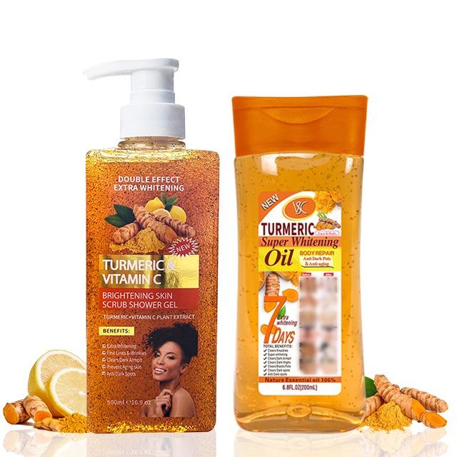 查看[Turmeric Vitamin C Scrub Body Wash 500ml, Turmeric Body Gel Massage ...