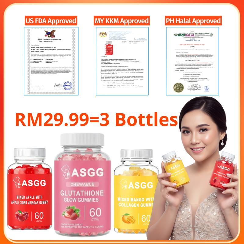 查看[【Beli Dua Percuma Satu】ASGG Collagen Apple cider vinegar Gummies ...