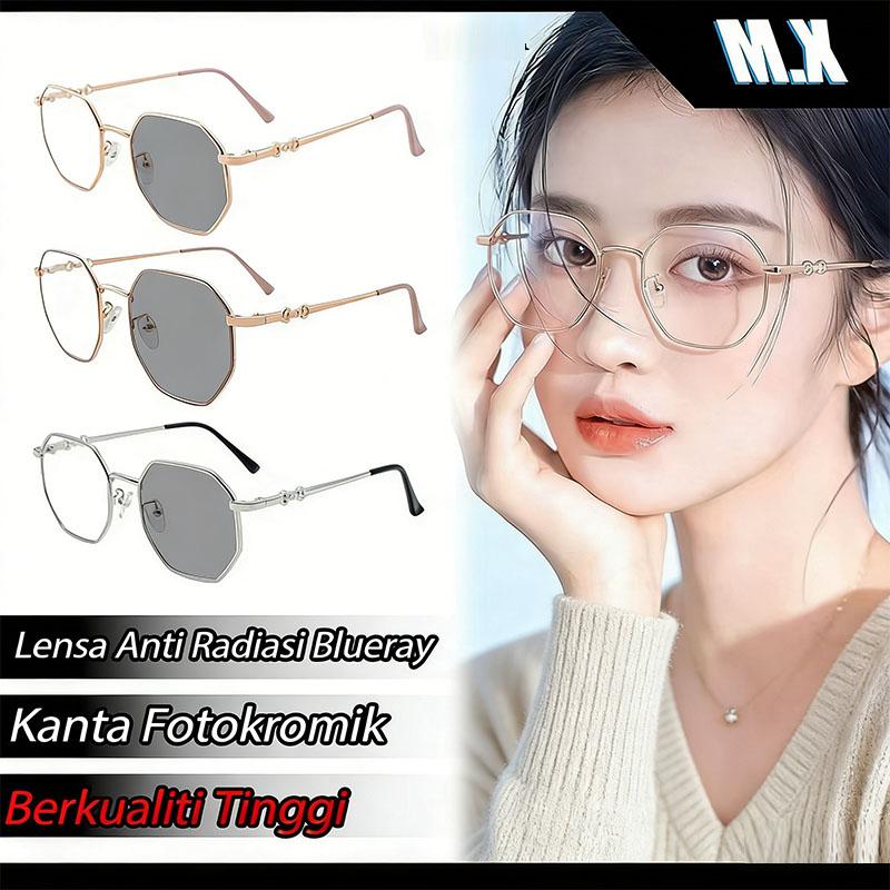 查看[MOREMIX Cermin Mata Hitam MX STUDIO-8505 bingkai spek mata spek mata ...