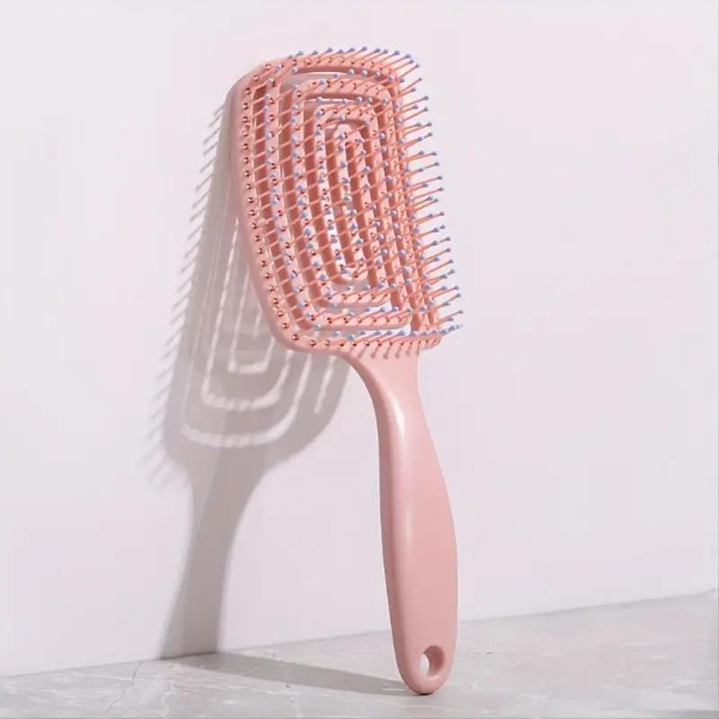 Hollow Hair Detangling Brush, 1 Piece Wet & Dry Hair Detailing Comb ...