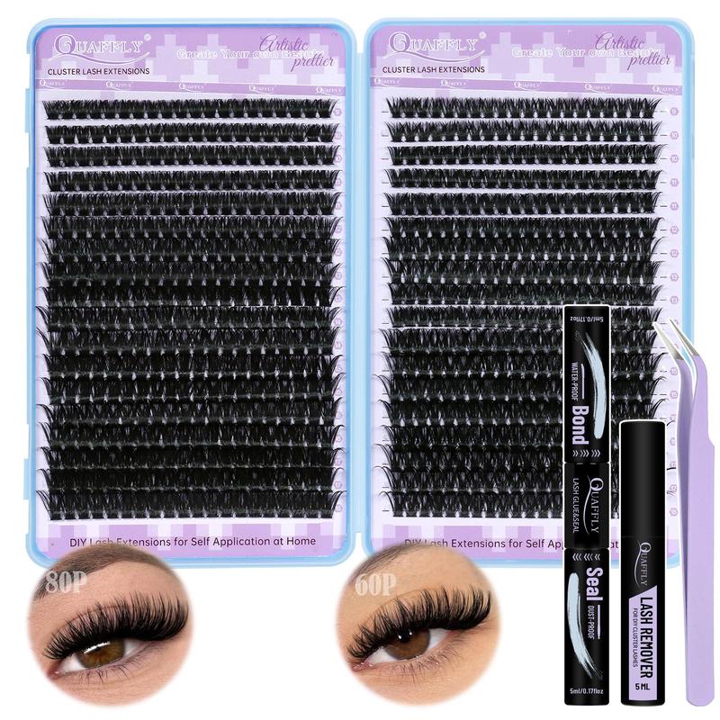 查看[Natural Look Eyelash Extension Kit, 1 Box False Eyelashes with Glue ...