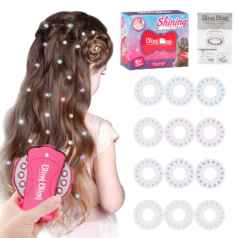 Glitter Diamond Styling tools, Hair Gem Stamper, H TikTok爆款商品分析 - GMV ...