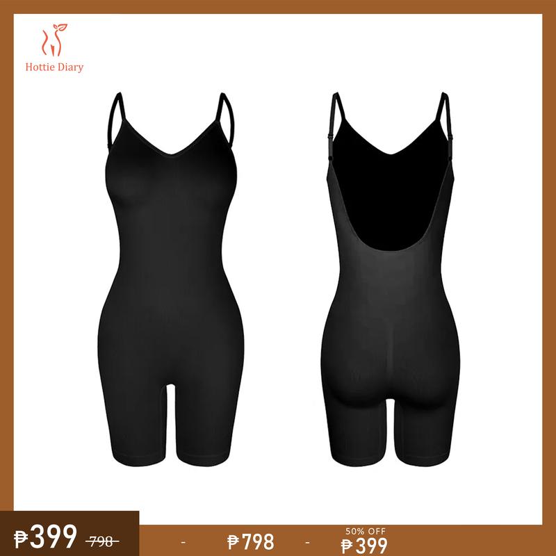 [Hottie Diary] Women's Crotch Open Backless Body Shaping Tights - Body ...