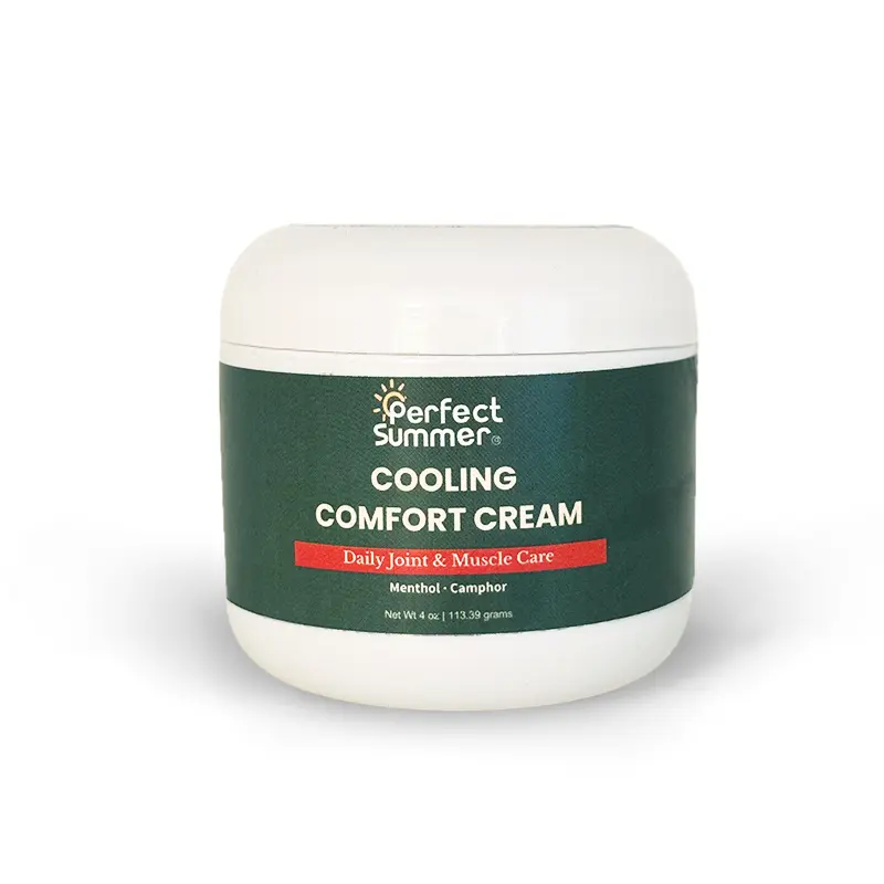 Perfect Summer Cooling Comfort Cream Moisturizers with Menthol, Camphor ...