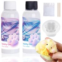 POURLA Taba Squishy Kit for DIY Squishy Making - Includes 2.56-Inch Cat ...