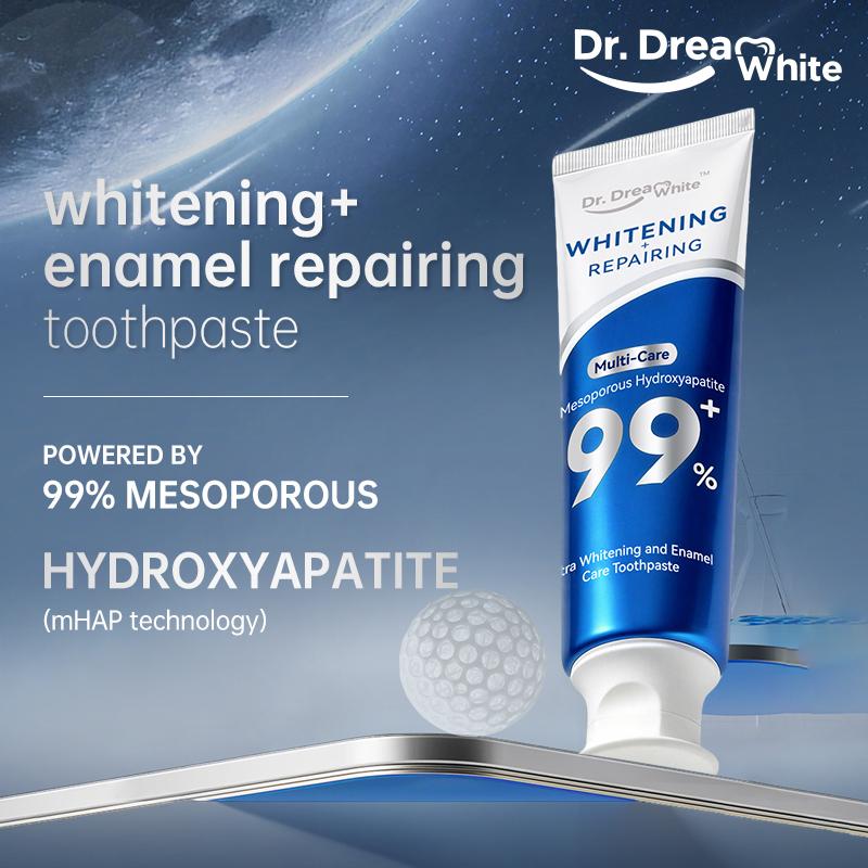 查看[Dr.DreamWhite Mesoporous 99%Hydroxyapatite nHAP Toothpaste Oral care ...