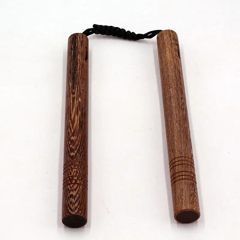 查看[African Ebony Nunchucks Hard Wood Chicken Wing Solid Martial Arts ...