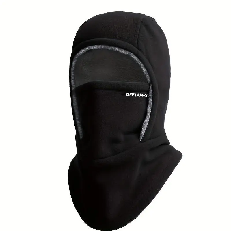 查看[Winter Warm Integrated Hat, Neck Gaiter Ear Cover, Balaclava Cap ...