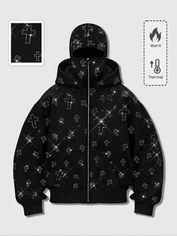 查看[Men's Street Style Rhinestone HooMen's Street Style Rhinestone ...