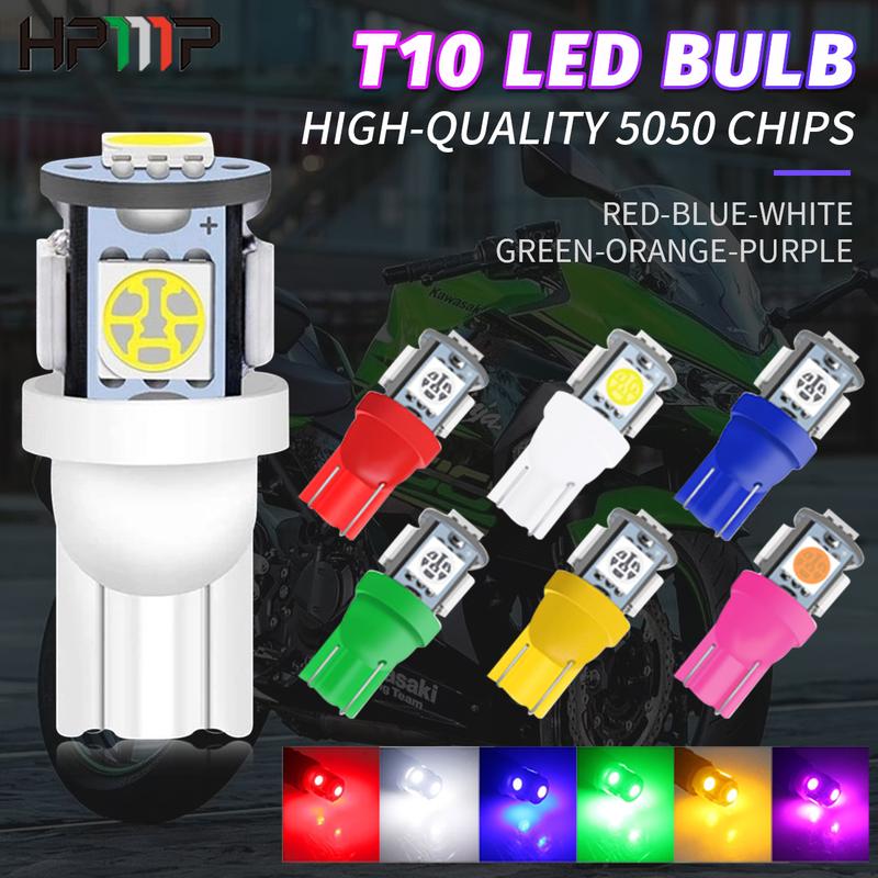 查看[1PC T10 LED BULB 5050 12V W5W 168 194 CAR LAMPU DALAMAN MOTOSIKAL ...
