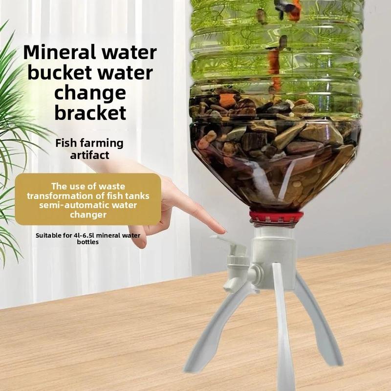 Mineral Water Bottle Holder Fish Tank Triangle Stand Inverted Mineral ...