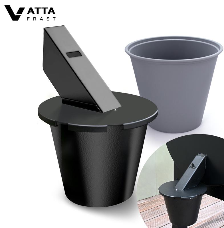 查看[VATTAFRAST Grease Bucket with Lid & Silicone Liner, Upgraded Grill ...