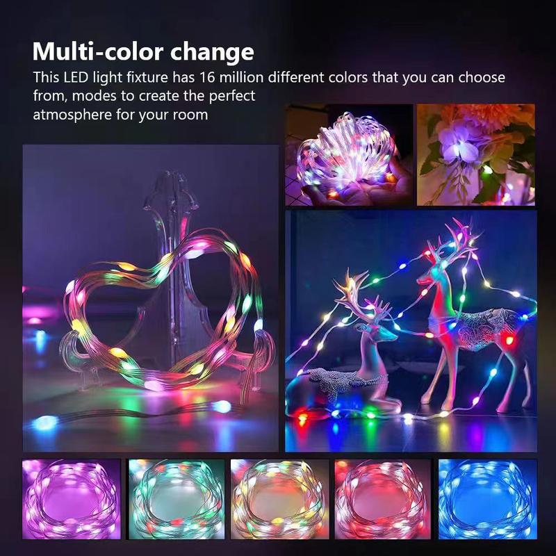PPLUS LED Lampu String Hias 5V Led Strip RGB Runing Waterproof ...