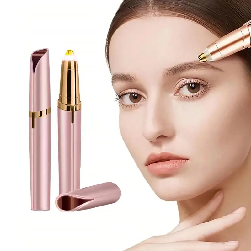 查看[Electric Eyebrow Trimmer, 1 Count Automatic Eyebrow Shaver, Portable ...