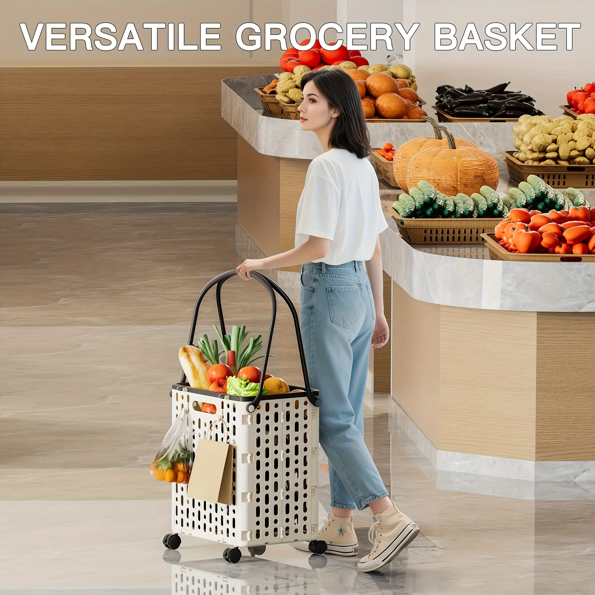 Multifunctional Foldable Shopping Basket with Whee TikTok爆款商品分析 - GMV ...