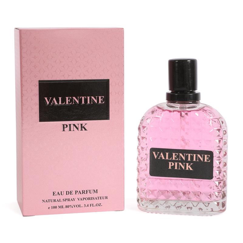 Valentine Pink Spray Perfume Eau de Parfum for Women 100ml/3.4fl.oz ...
