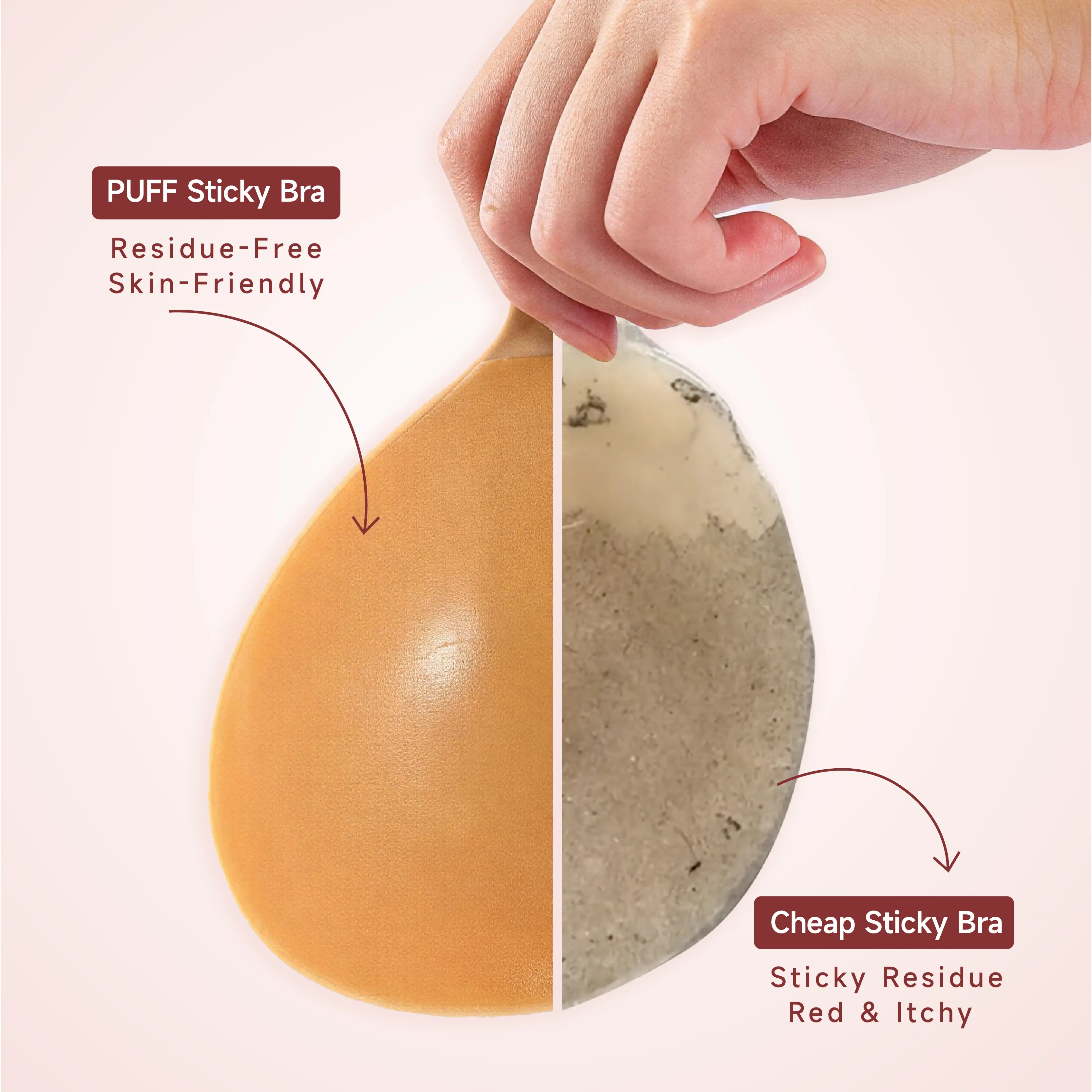 PUFF Sticky Bra – No.1 Push-up Sticky Bra, Waterpr TikTok爆款商品分析 - GMV ...