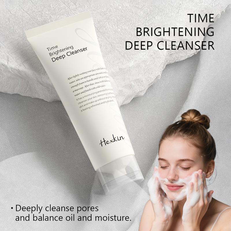 [HexKin Official] Hexkin TimeGlow Cleanser for Sensitive Skin 120g ...