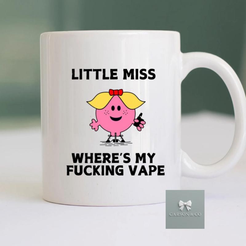 Little Miss "Where’s my F*cking vape" 11oz Ceram TikTok爆款商品分析 - GMV/销量 ...