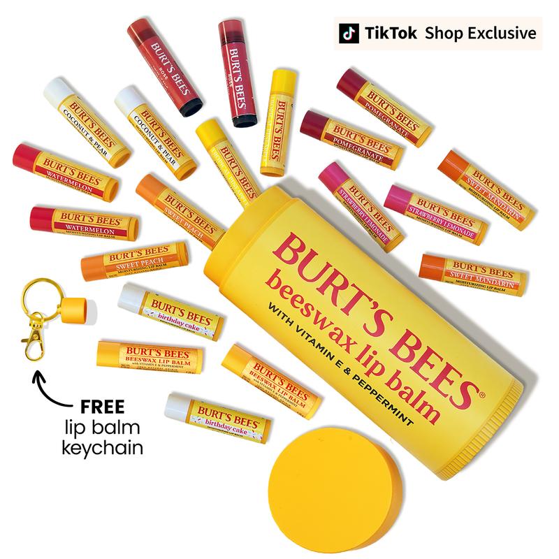 查看[Burt's Bees Summer Mini Mega Balm]在TikTok的销量数据表现-FastMoss