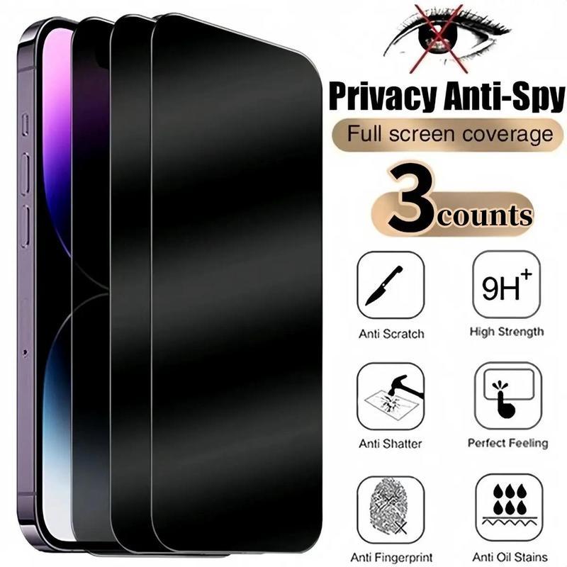 查看[Privacy Anti-spy Tempered Glass Screen Protector, 3 Counts Anti ...