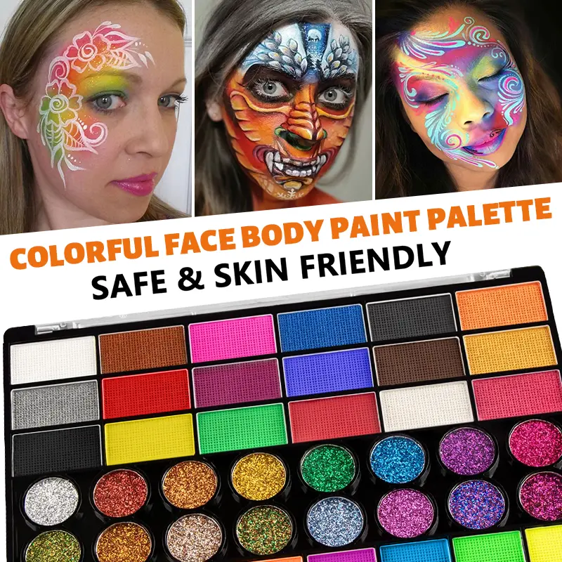 42-color water-based face & body oil paints + 10 p TikTok爆款商品分析 - GMV ...