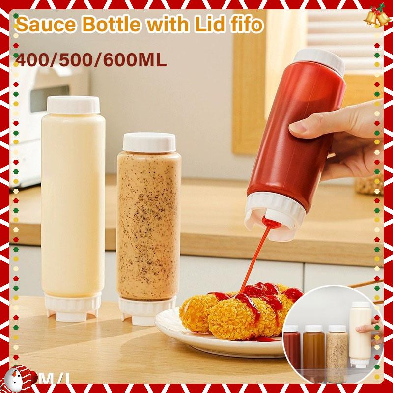 Double head FIFO squeeze bottle inverted leak proof hanging squeeze ...