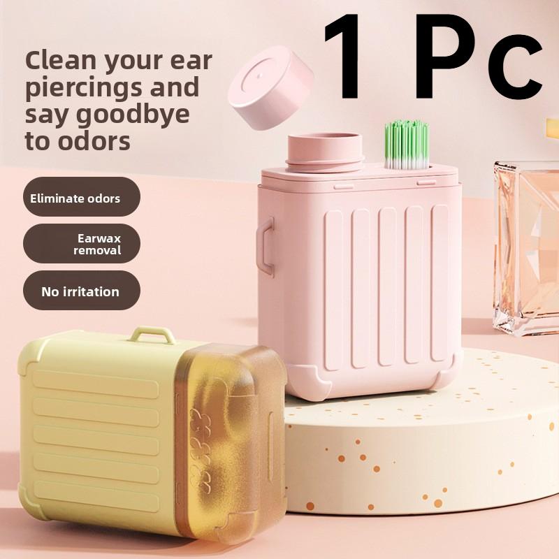 查看[[1 Pc]Ear Piercing Clean Line Kit,Odor Eliminator for Ear Piercing ...