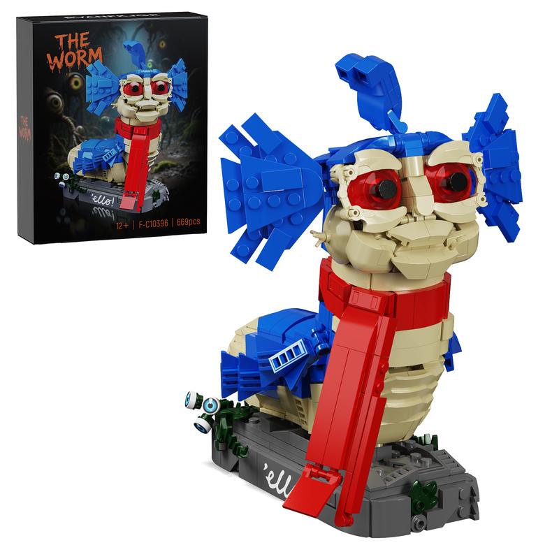 查看[Magical Maze Worm Building Set – Adorable Fantasy Creature Block Kit ...