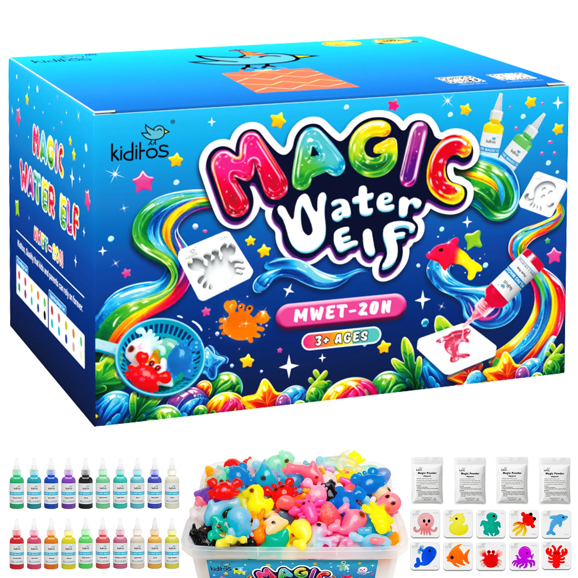 Kiditos Magic Water Elf Toy Kit with Magic Gels & TikTok爆款商品分析 - GMV/销量 ...